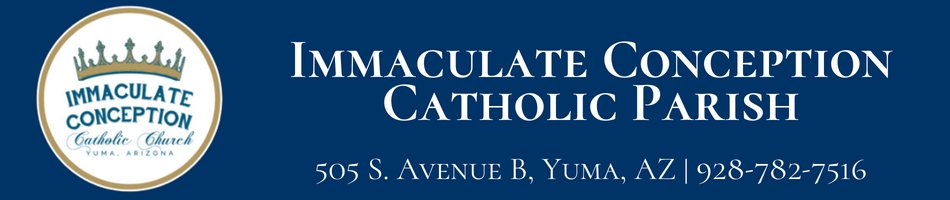 Contact Us - Immaculate Conception - Yuma, AZ